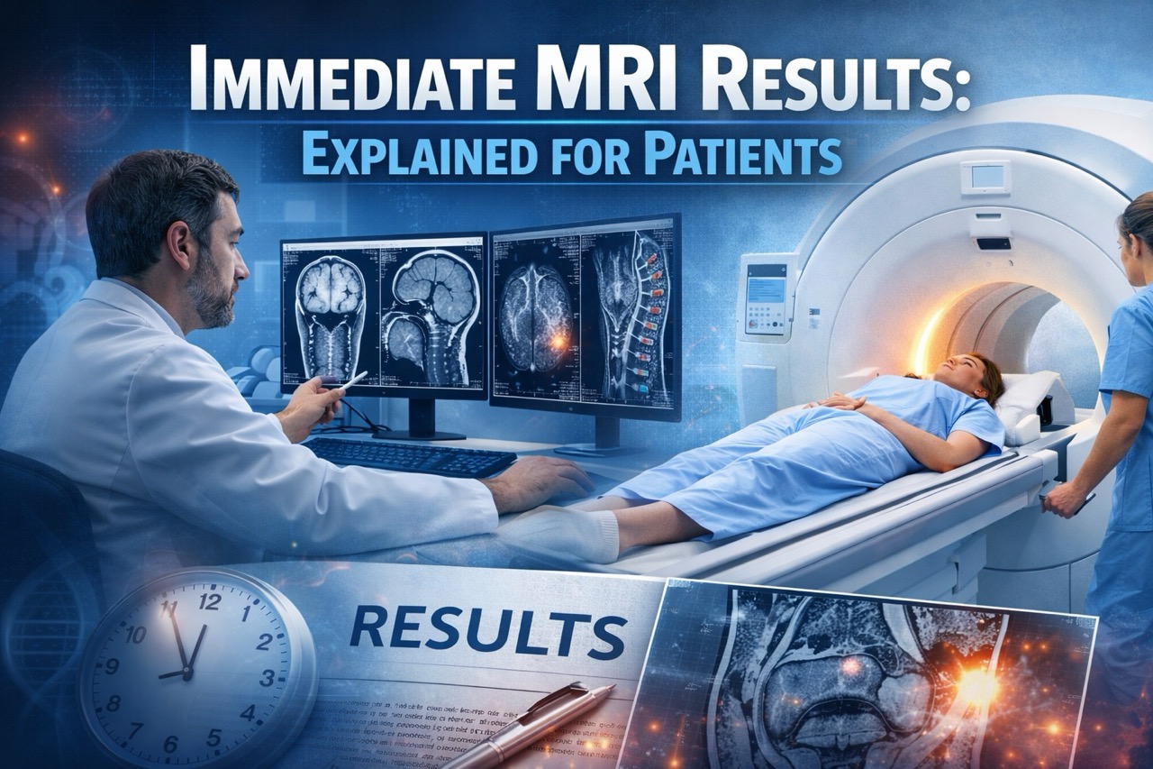 Can MRI Results Be Seen Immediately? | Precision MRI Group